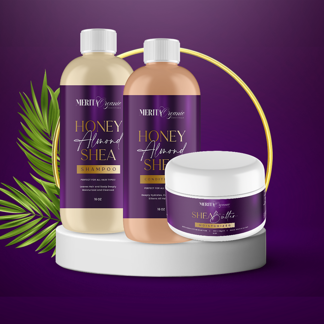 Honey Almond Shea Collection – Merita Organic Essentials